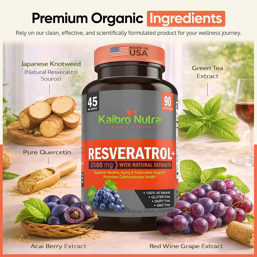 promote longevity with Resveratrol
