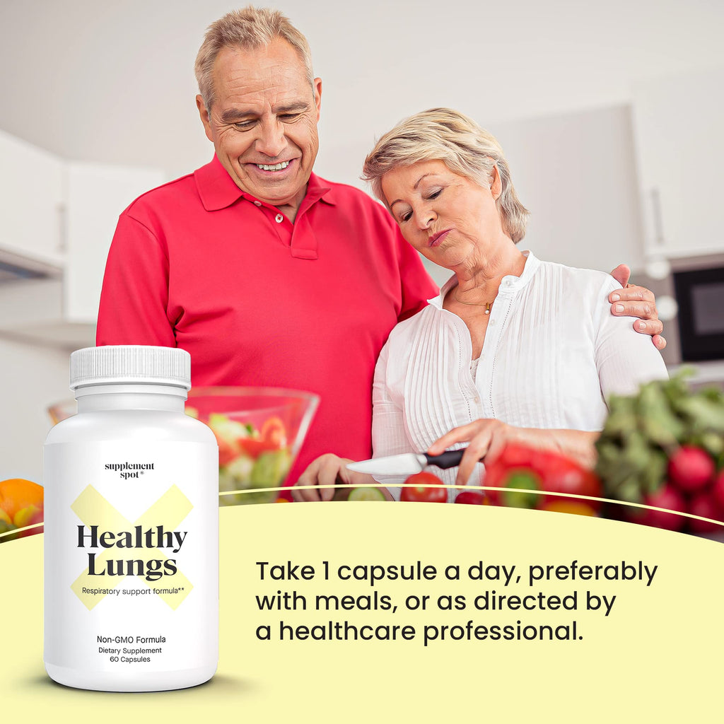 promote lung function with herbs