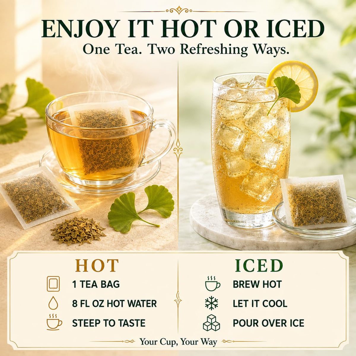promote mental clarity with tea