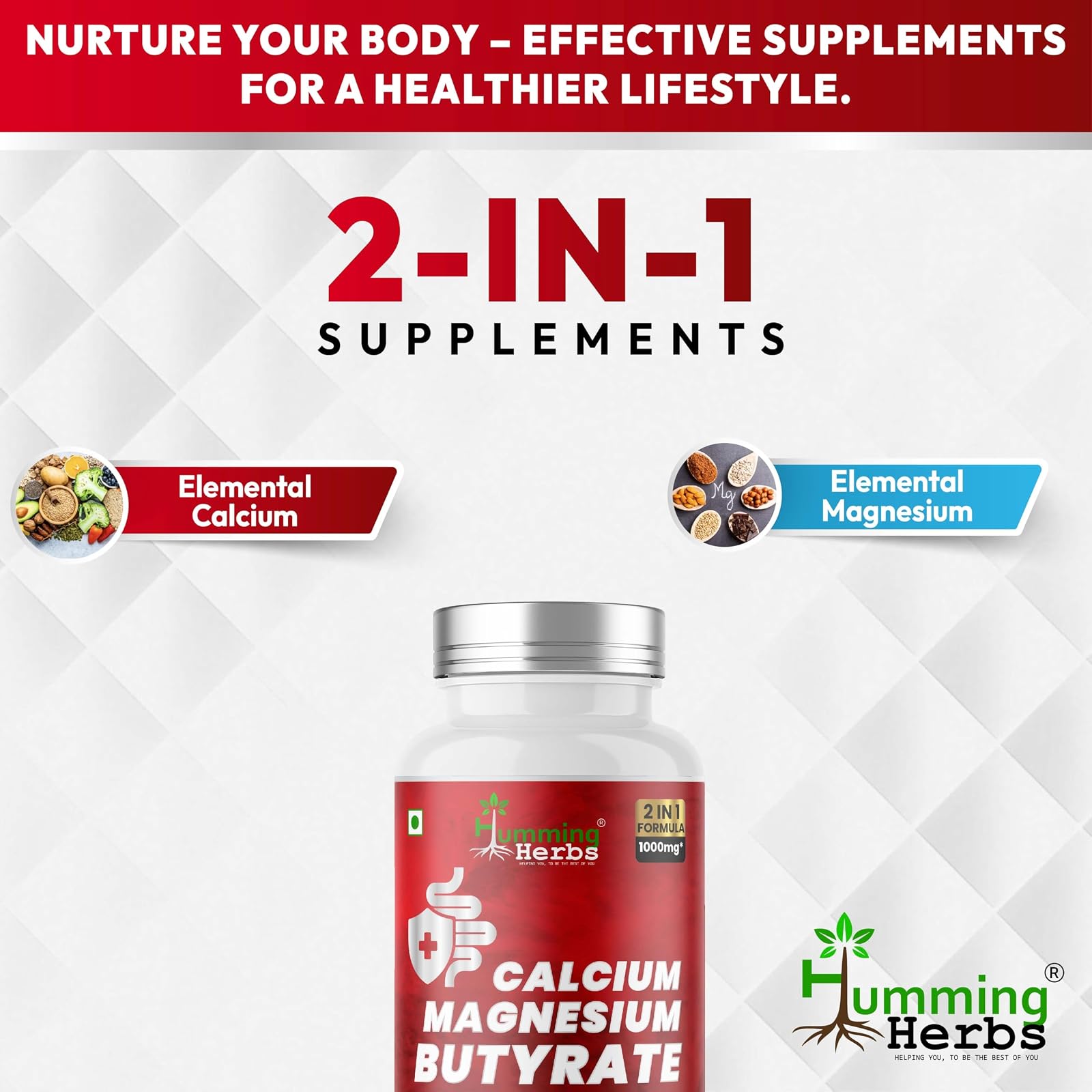 promote muscle function calcium magnesium