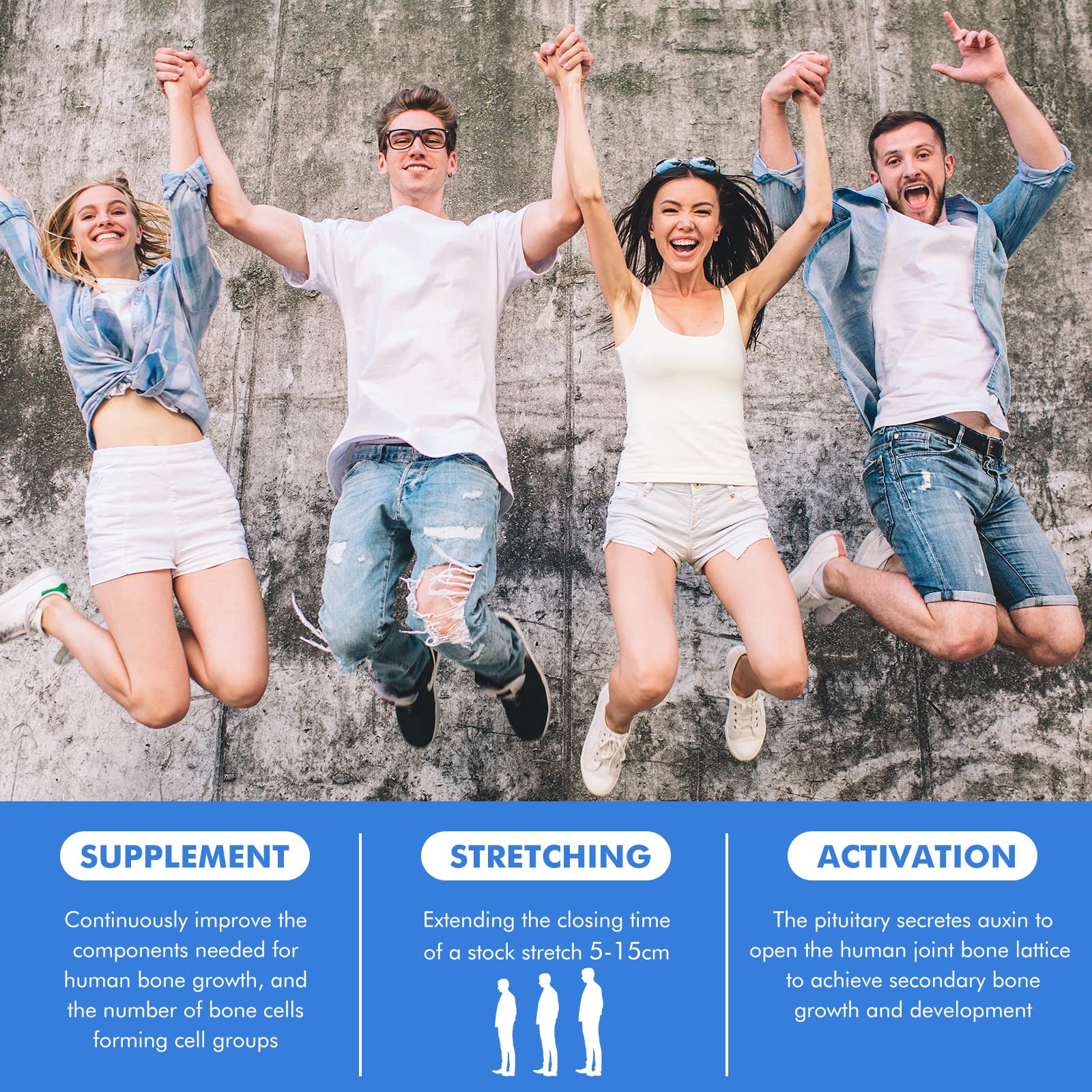 promote natural height growth safely