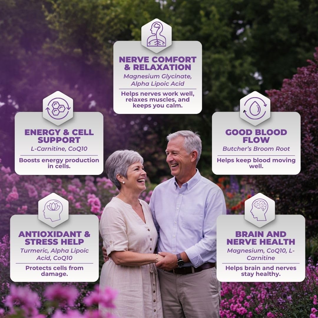 Promote nerve health with capsules