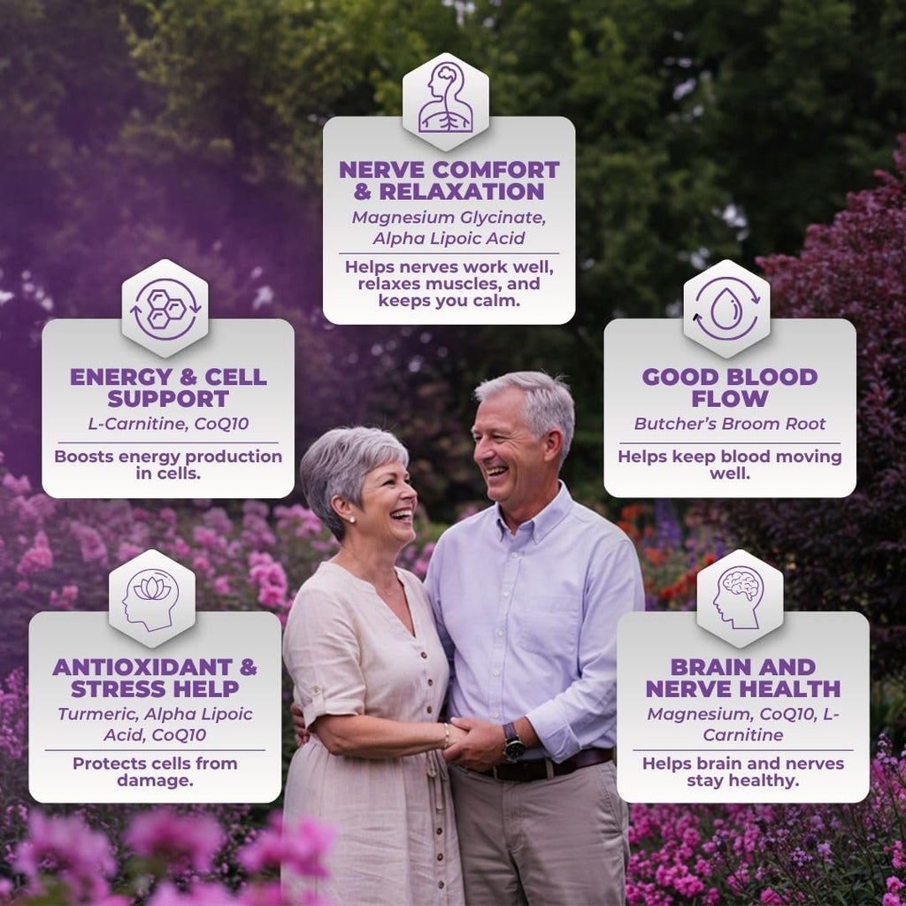 Promote nerve health with capsules