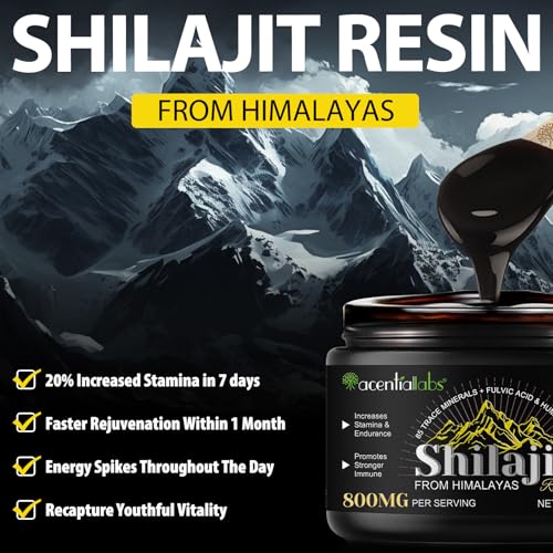 Promote overall health with Shilajit