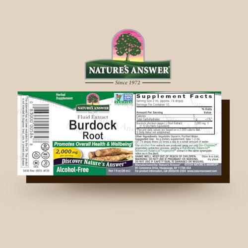 promote overall wellness with burdock