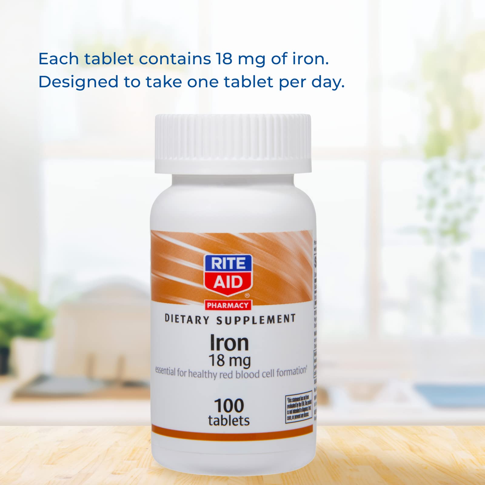 Promote overall wellness with iron