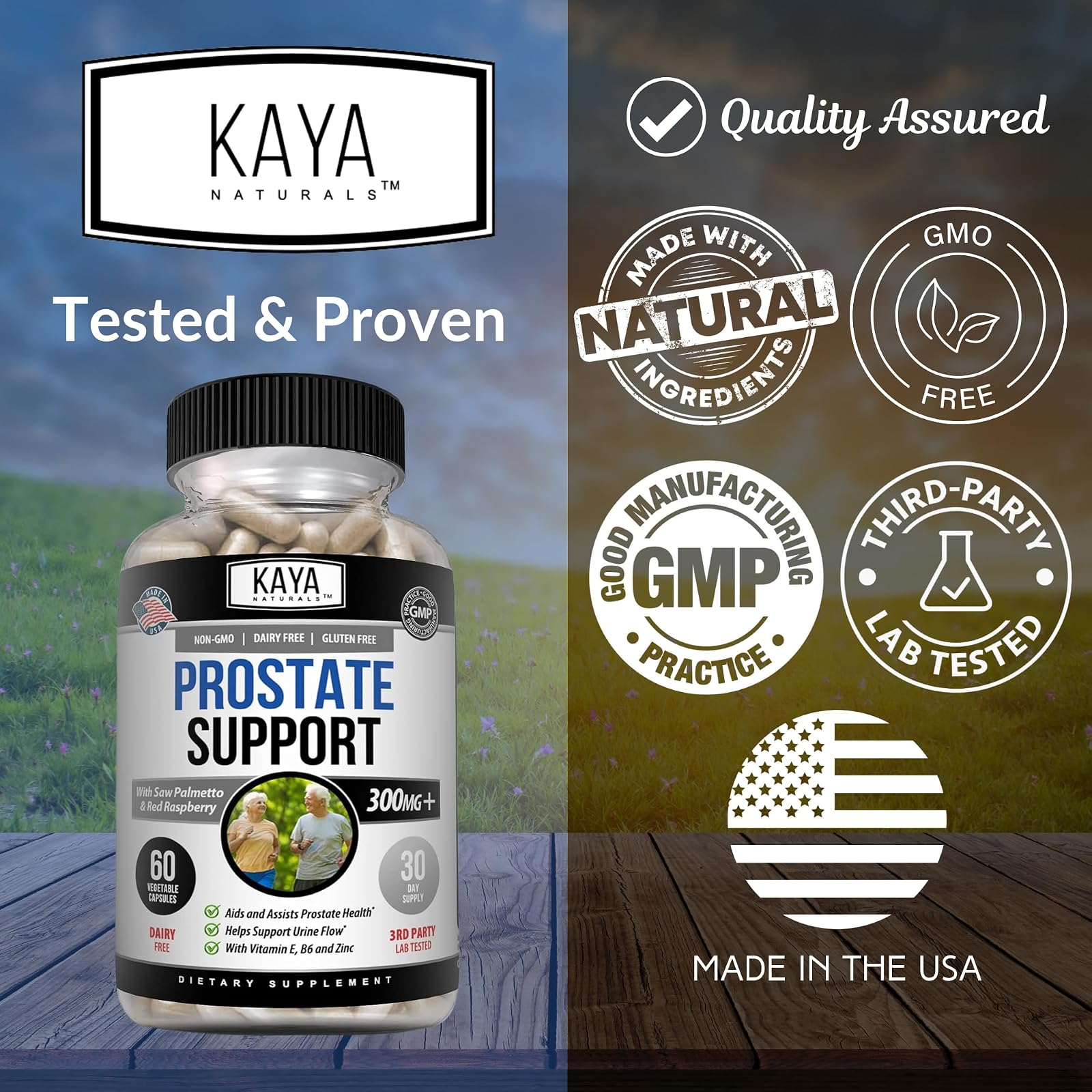 promote prostate wellness with saw palmetto
