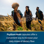 promote regularity with psyllium husk