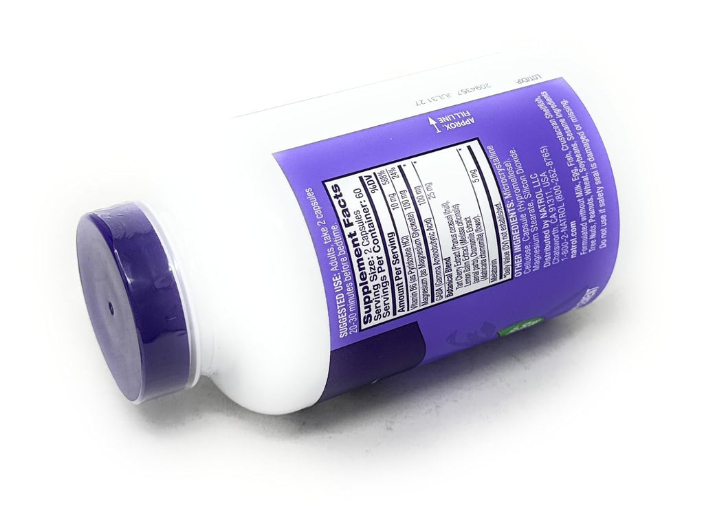 promote relaxation with 5 mg melatonin