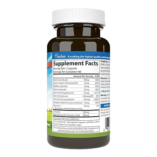 Promote relaxation with blended vitamin capsules