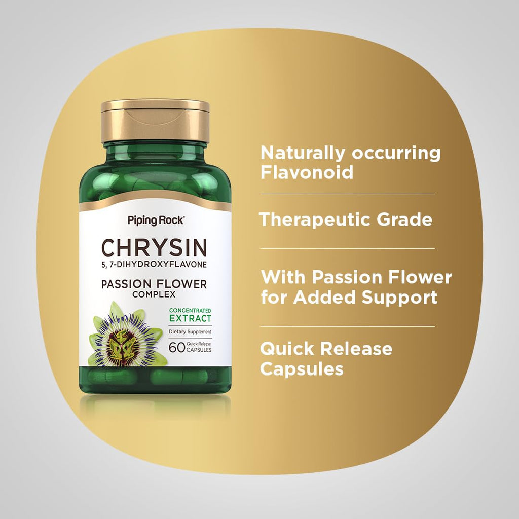 promote relaxation with chrysin
