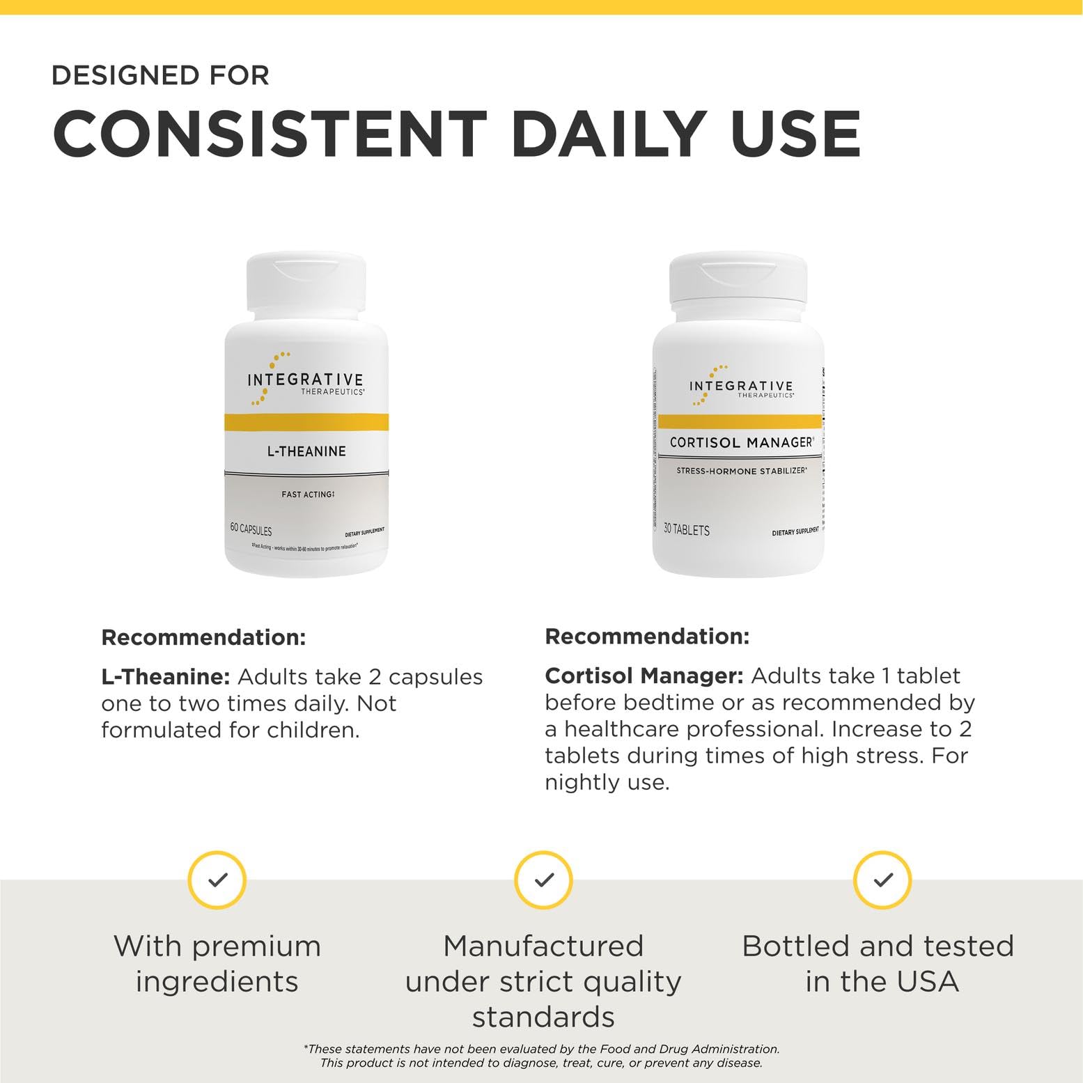 promote relaxation with Cortisol Manager