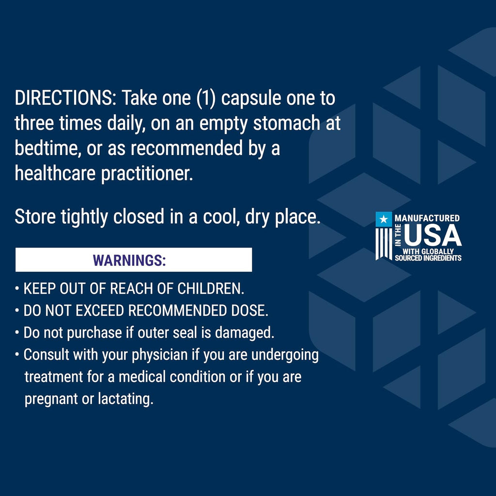 promote relaxation with Life Extension glycine