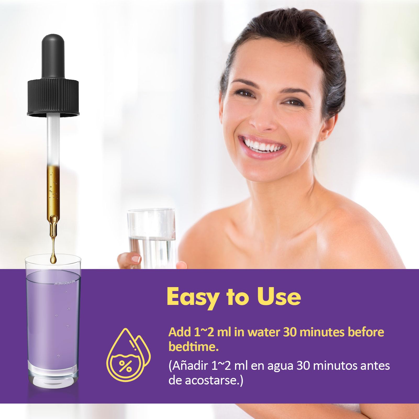 promote relaxation with valerian drops