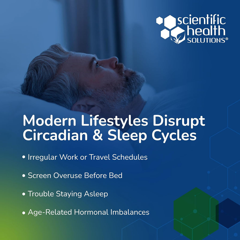 Promote restful sleep with melatonin