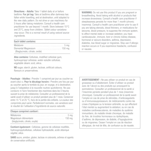 Promote sleep health with melatonin