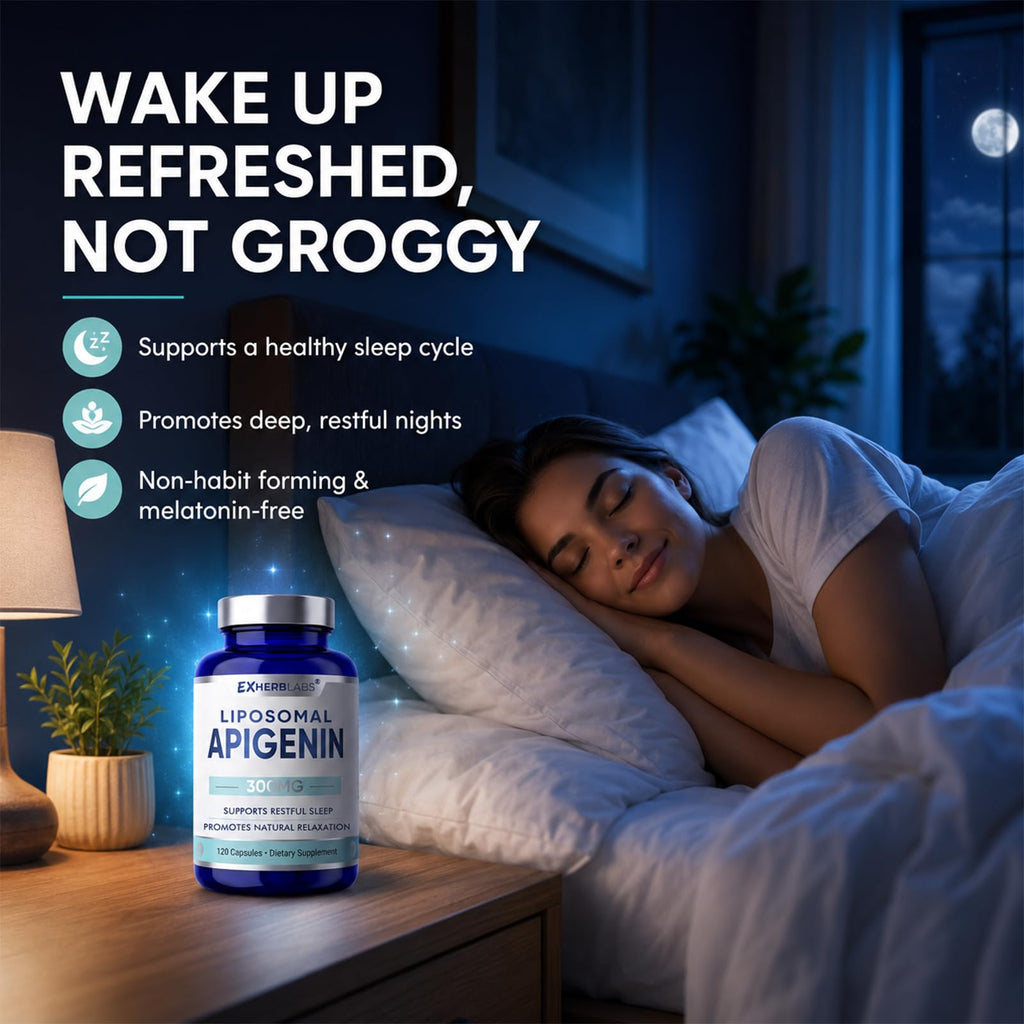 Promote sleep quality with Apigenin
