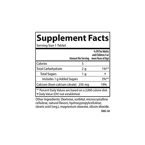promote strong teeth with calcium
