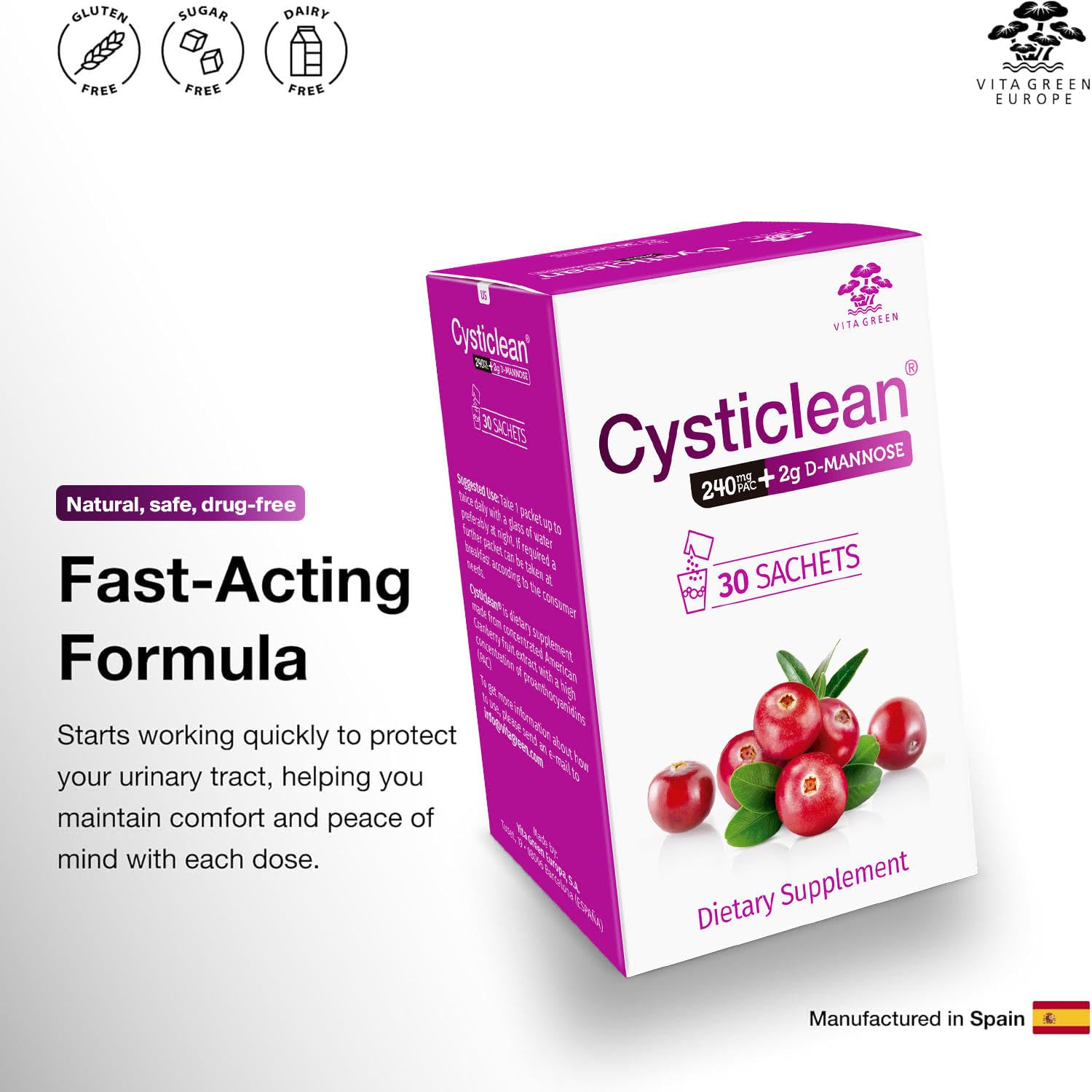 Promote urinary tract health with Cysticlean