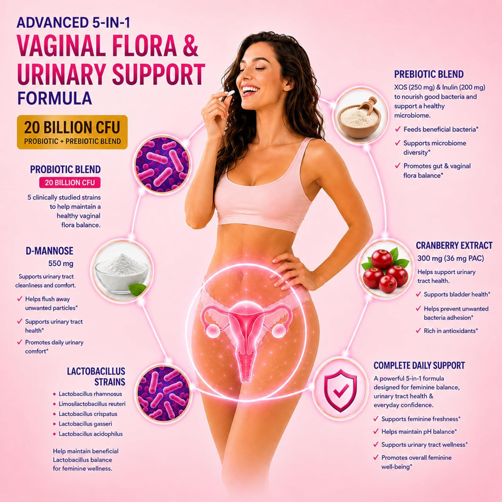 Promote vaginal flora balance