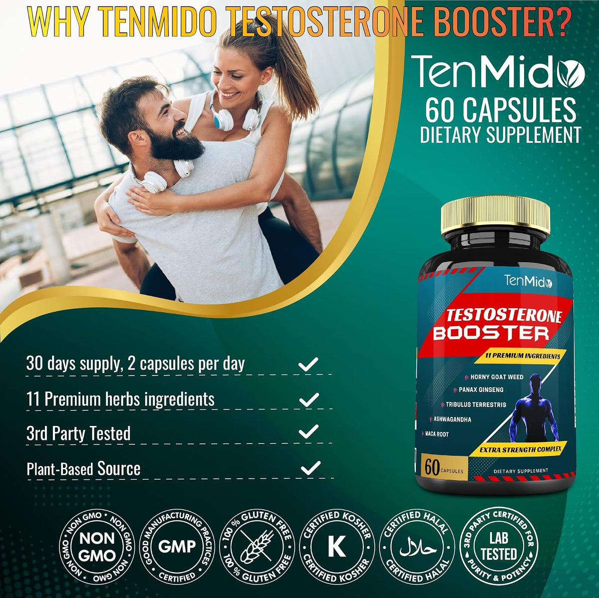 promote vitality with Tenmido capsules