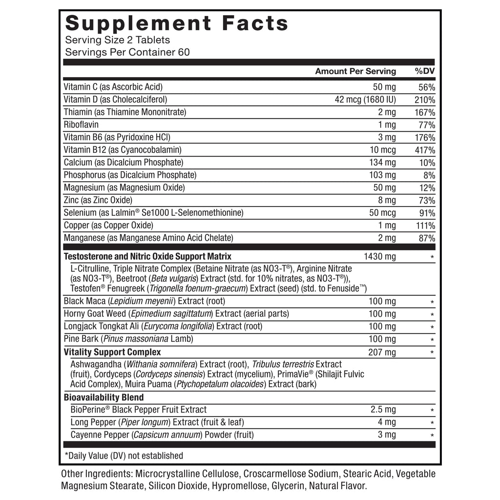 promote vitality with vitamin blend