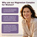 Promotes better sleep with magnesium