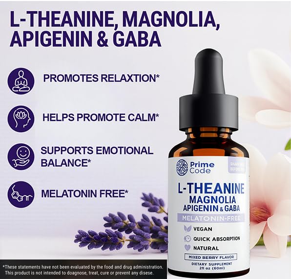 Promotes calmness with Code L-Theanine