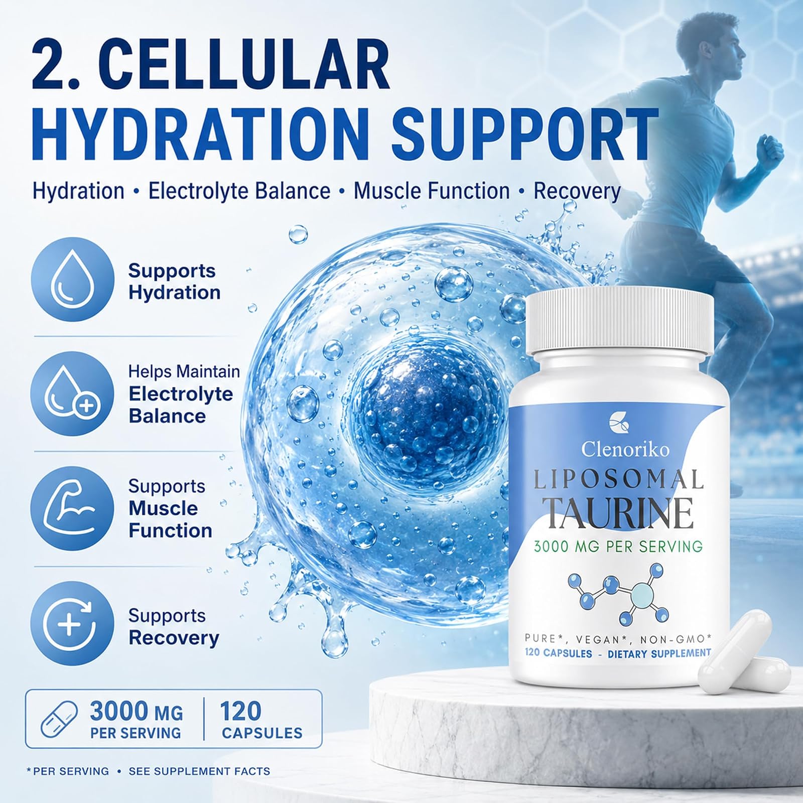 Promotes cardiovascular health naturally