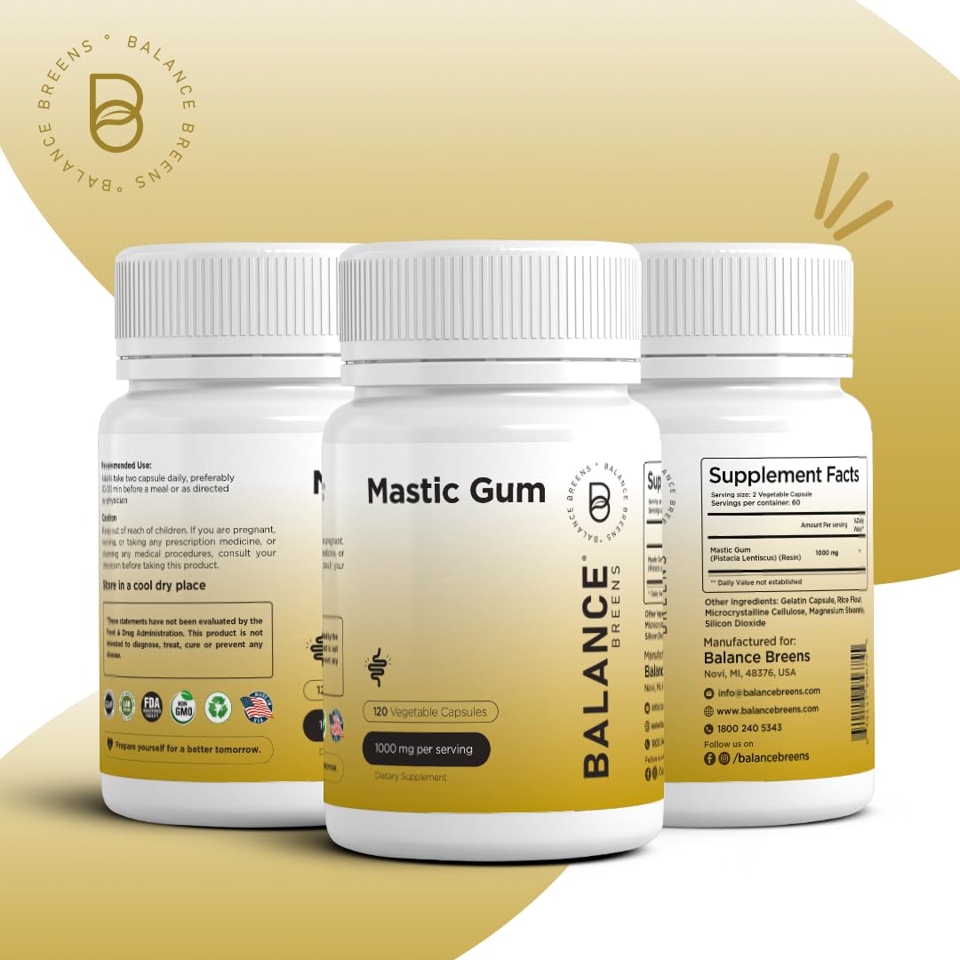 promotes cardiovascular wellness Mastic Gum