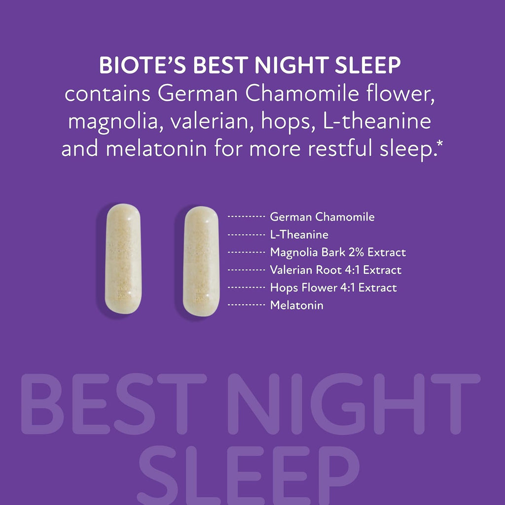 promotes deep sleep and recovery