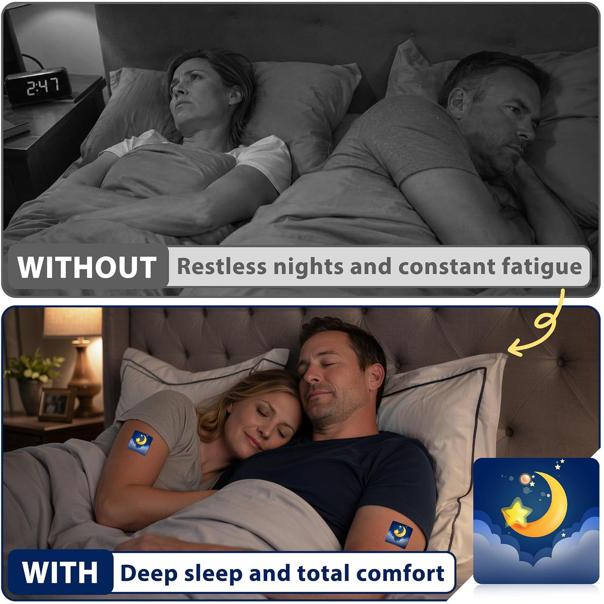 promotes deep sleep and recovery