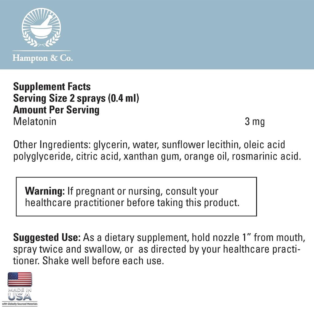 promotes deep sleep with melatonin
