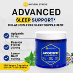Promotes deep sleep with Smart Apigenin