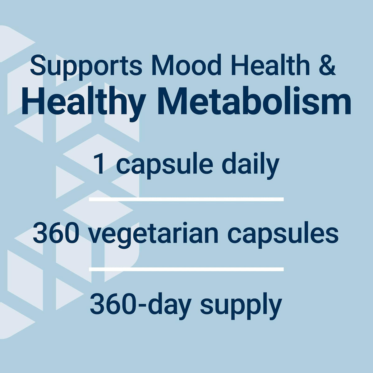 promotes emotional well-being with inositol