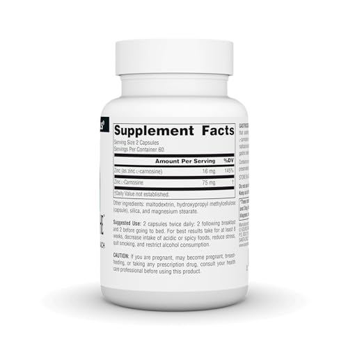 Promotes gut health with zinc