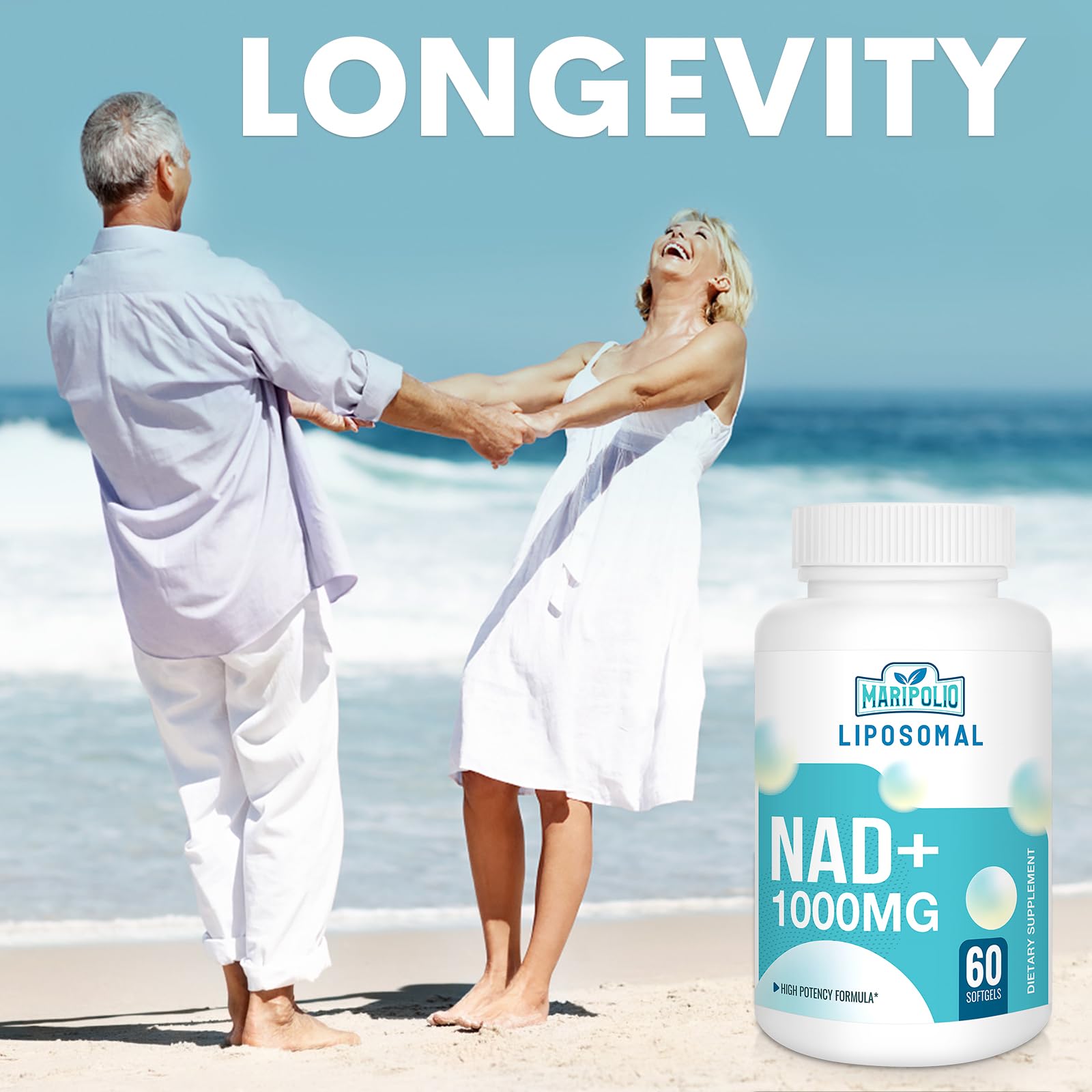 promotes healthy aging with nad+