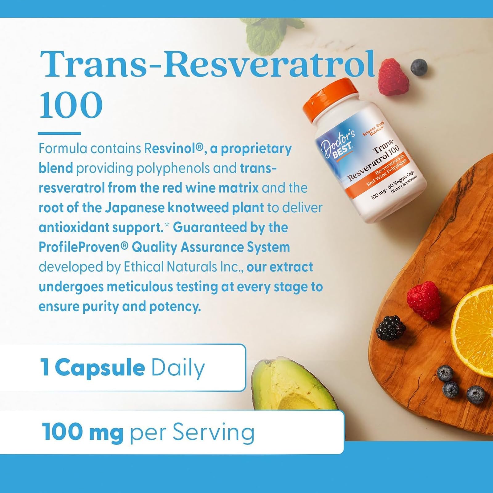 promotes healthy aging with resveratrol