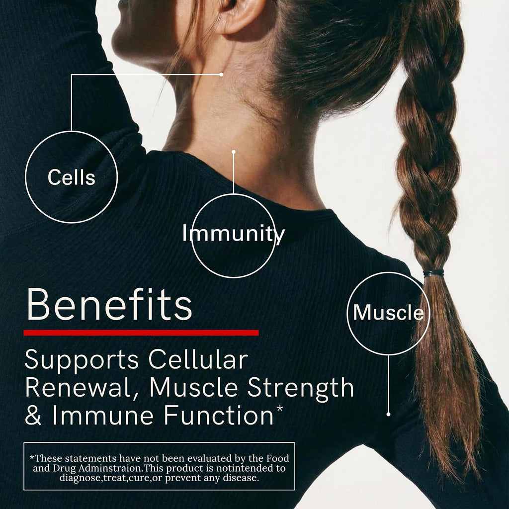Promotes healthy aging with Urolithin