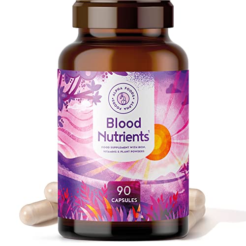 promotes healthy blood with iron
