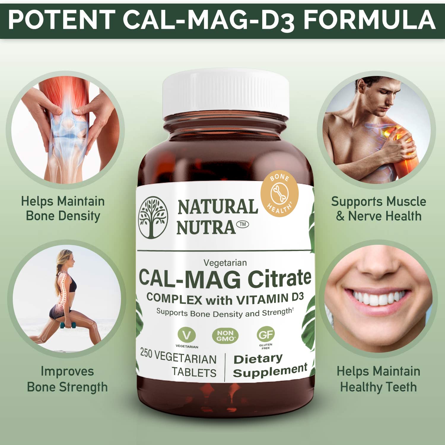 promotes healthy bone density naturally