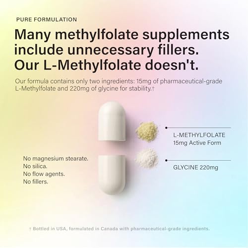Promotes healthy brain function L-Methylfolate