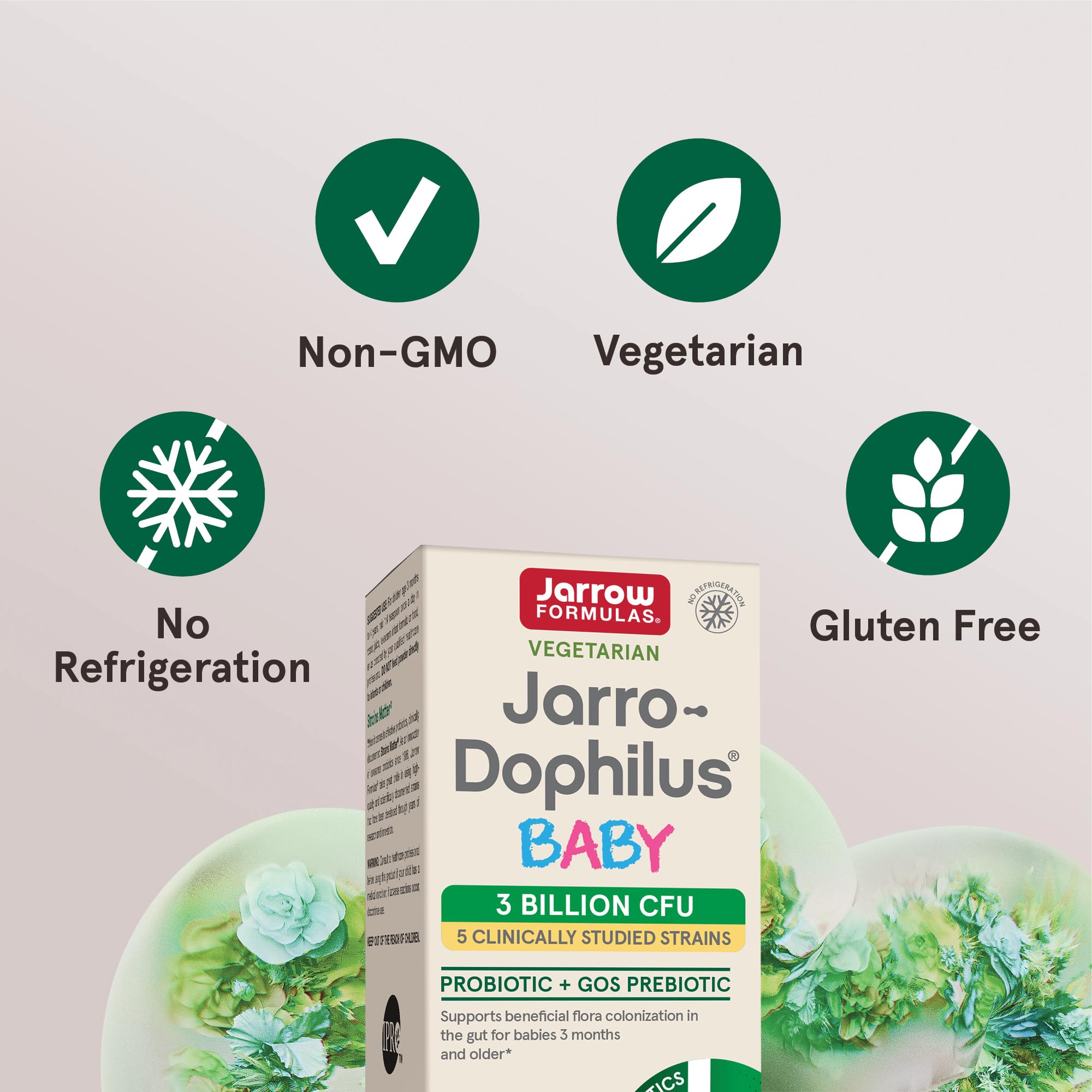promotes healthy digestion in infants