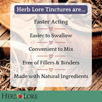 Promotes healthy digestion with herbs