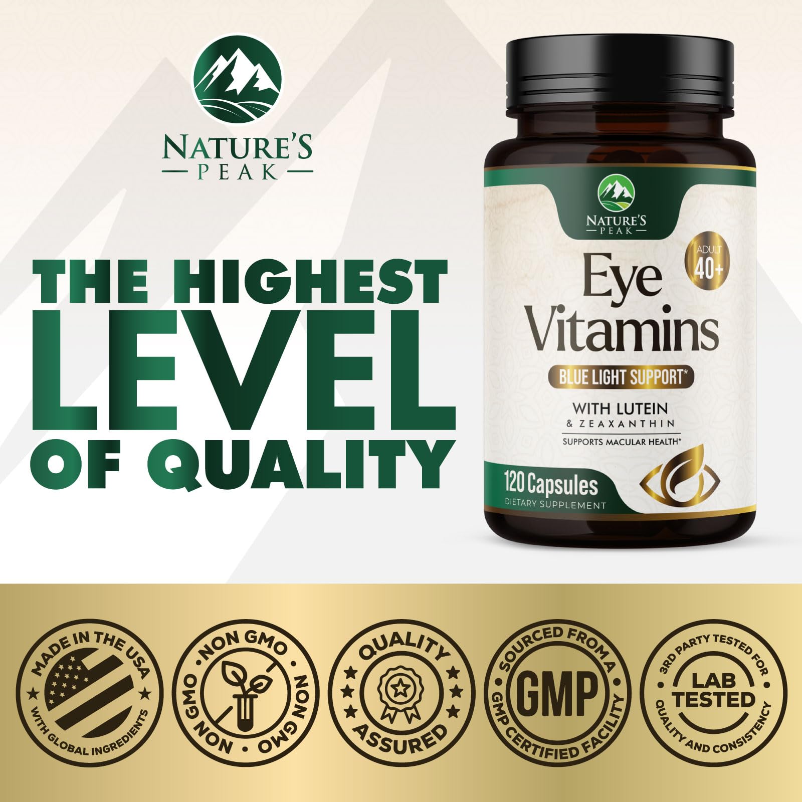 Promotes healthy eyesight with Lutein