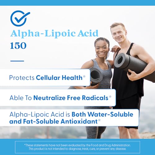promotes healthy glucose metabolism alpha lipoic acid
