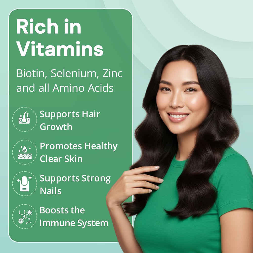 promotes healthy hair growth naturally