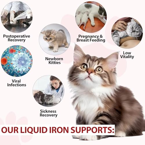 promotes healthy iron levels in cats