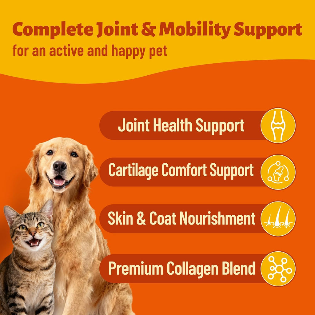 promotes healthy joints in pets