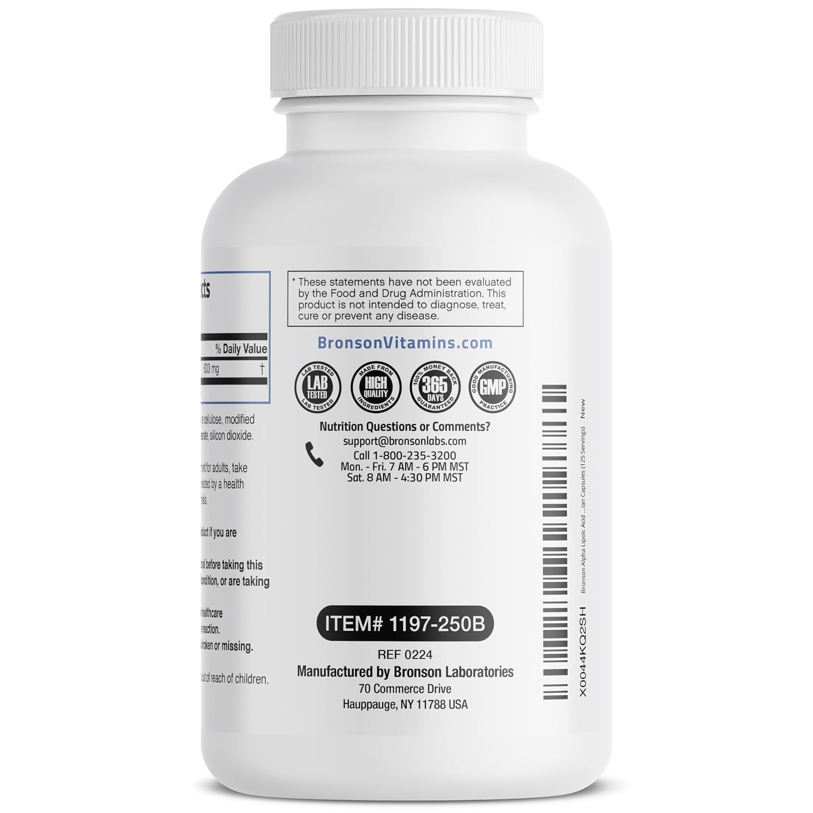 promotes healthy metabolism alpha lipoic acid